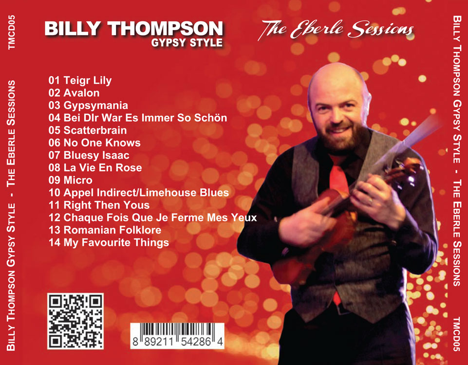Billy Thompson Gypsy Style - The Eberle Sessions